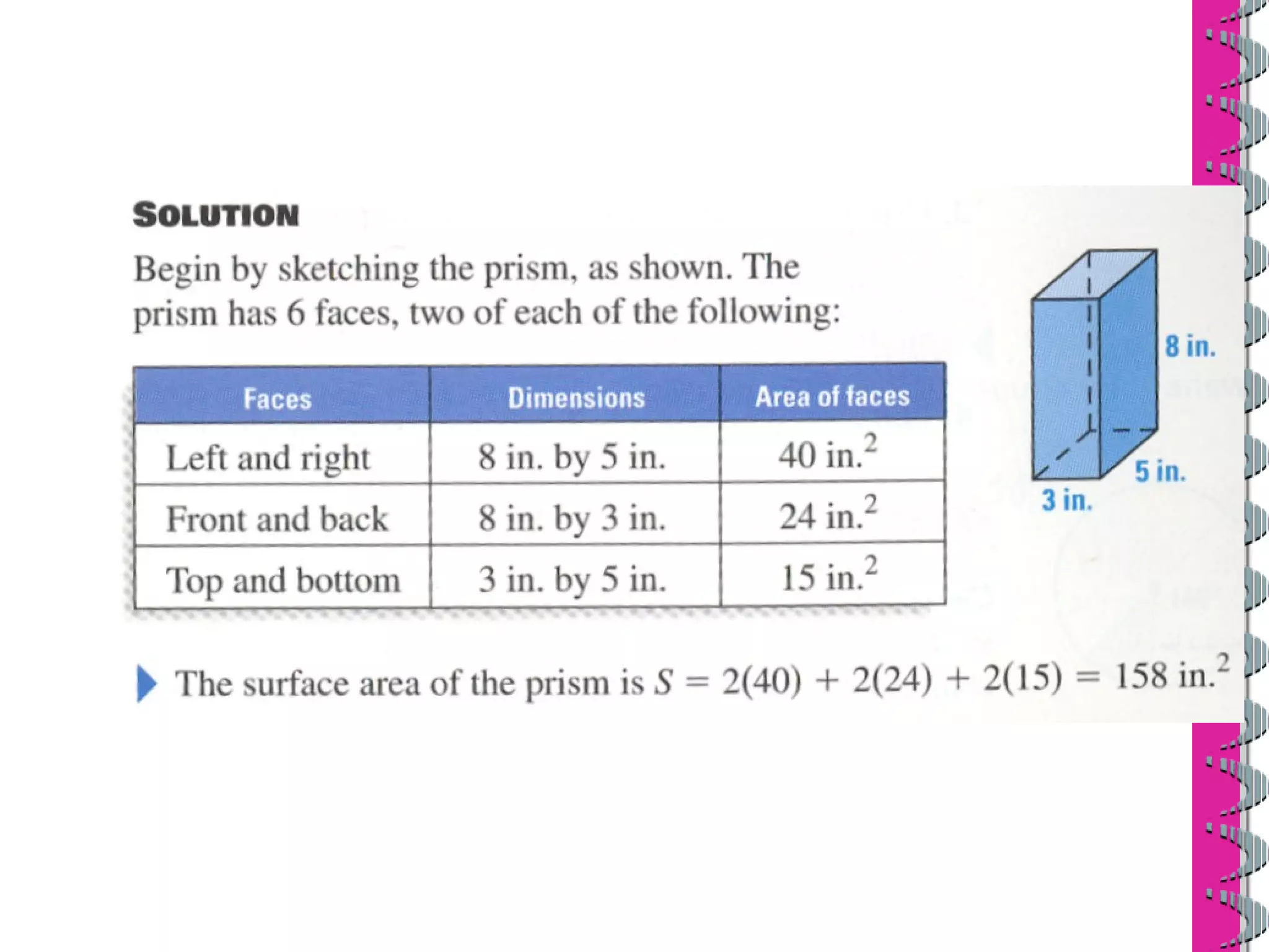 12.2 surface area of prisms and cylinders | PPT | Geography | Science