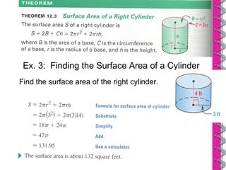 12.2 surface area of prisms and cylinders | PPT