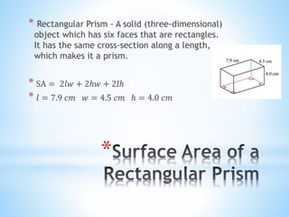 12 2 surface area of solids | PPT