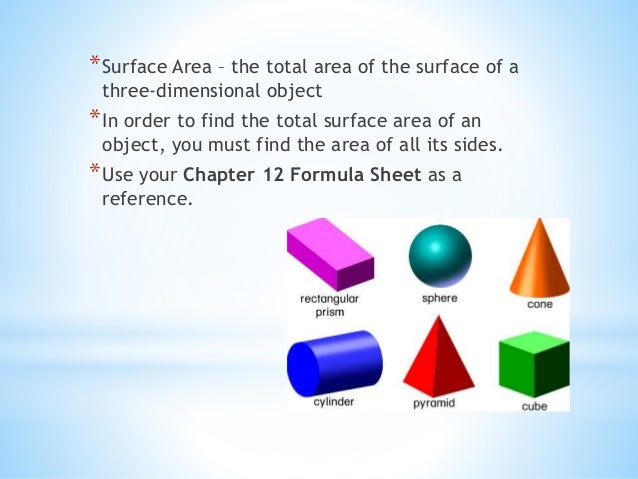 12 2 surface area of solids
