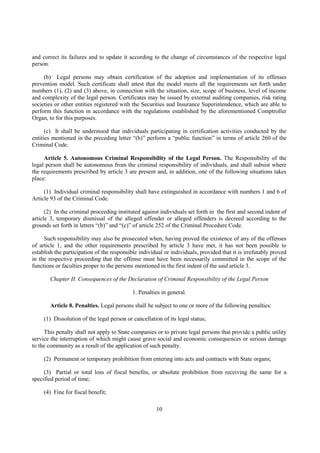 Corporate liability for corruption offences in Latin America | PDF