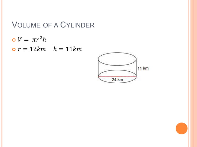 12 3 volume of prisms, cylinders, pyramids & cones | PPTX | Physics ...