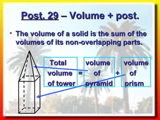 12 3 volumes of prisms and cylinders | PPT