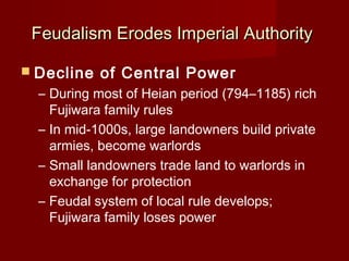 12.4 feudal powers in japan | PPT