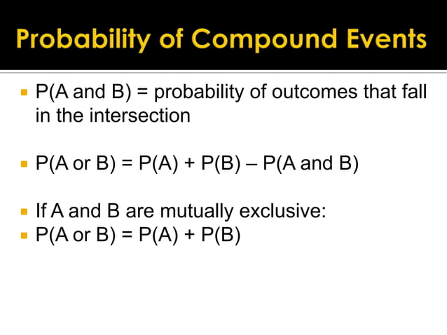 12.4 probability of compound events | PPTX