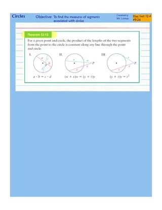 12 4 segments in circles | PDF