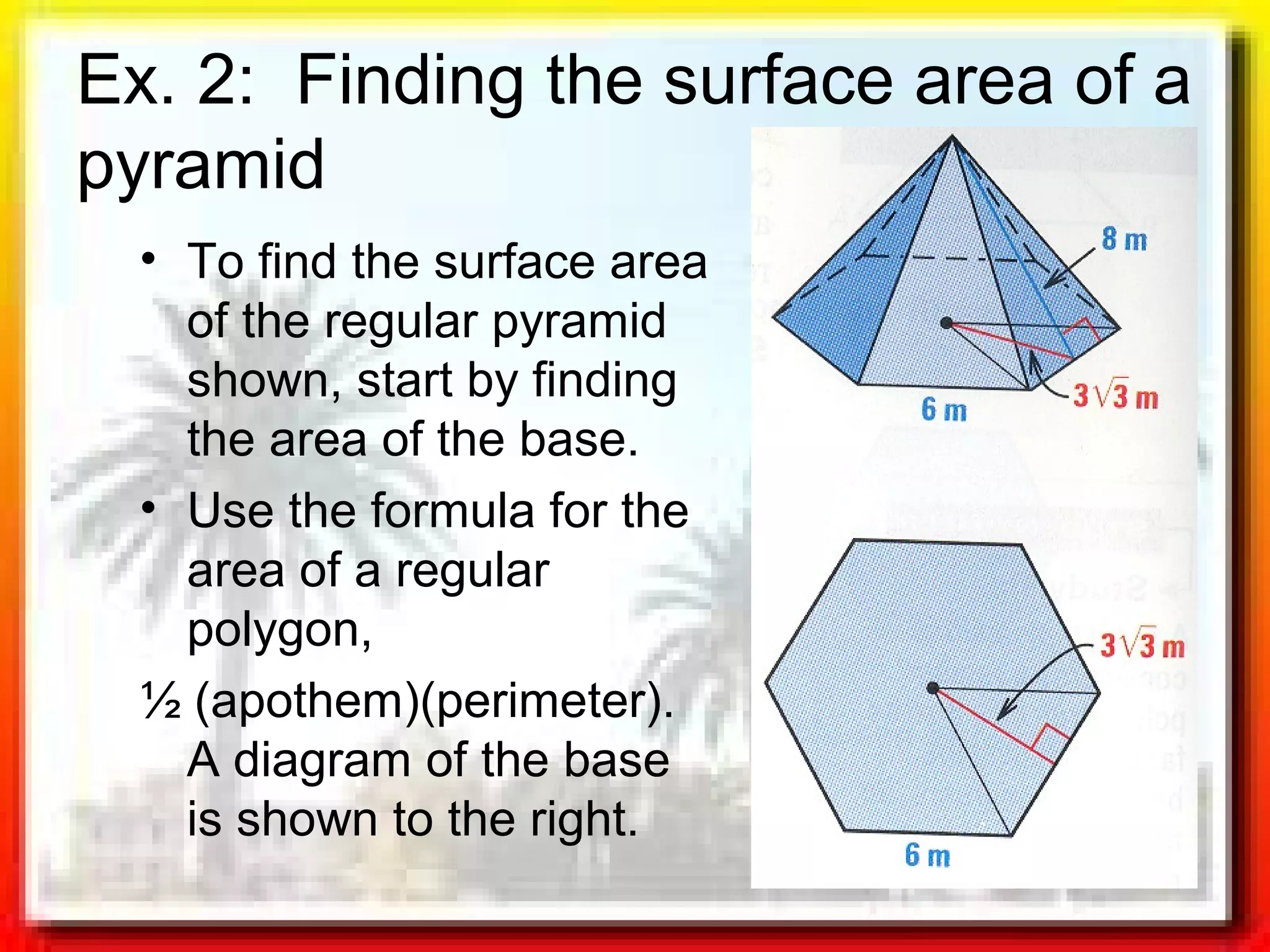 12 4 surface area of prisms and cylinders lesson | PPT