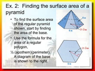 12 4 surface area of prisms and cylinders lesson | PPT