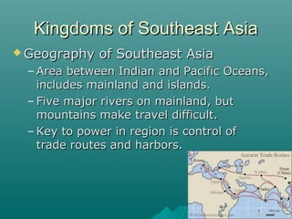 12.5 kingdoms of southeast asia and korea | PPT