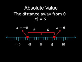 Dec. 6 - Absolute Value Equations | PPT