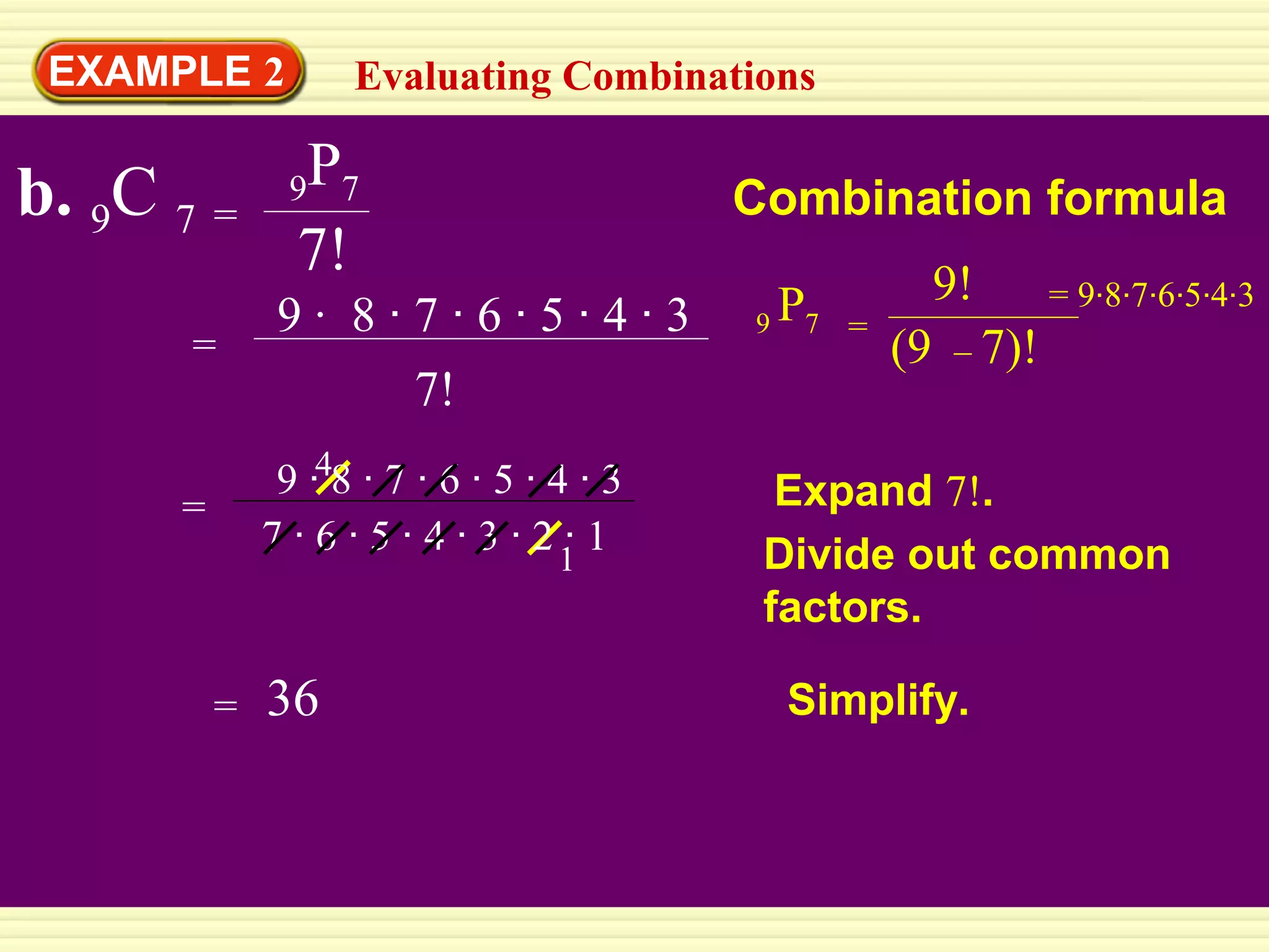 12.6 combinations 1 | PPT
