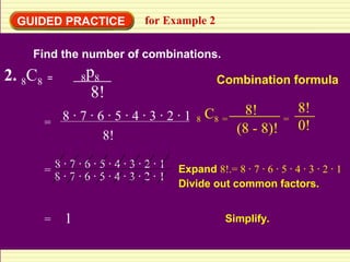 12.6 combinations 1 | PPT