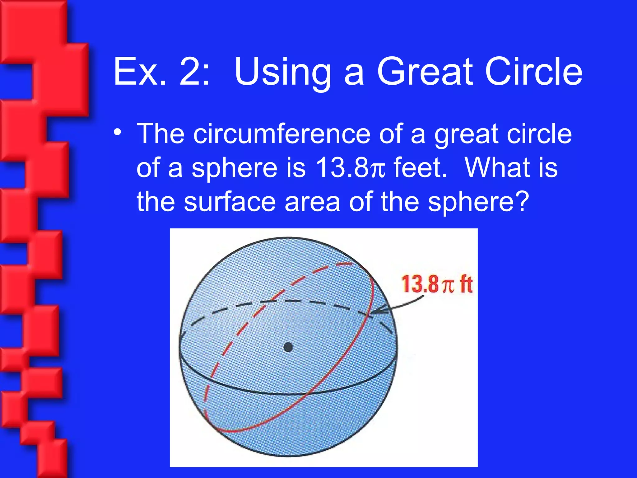 12.6 surface area & volume of spheres | PPT