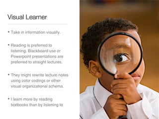 12.8 personality and learning styles | KEY