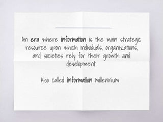 Media Literacy (Information Era) | PPTX