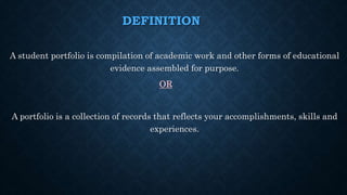 Introduction to Portfolio | PPTX