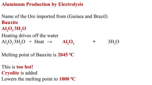 application electrolytic cells | PPT