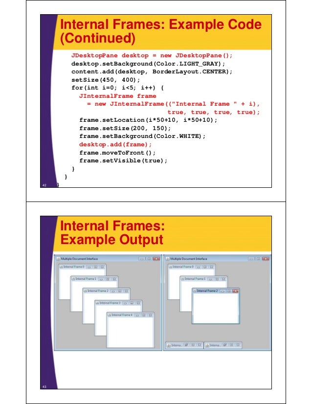 Basic Java Swing Programming Tutorials Java Tutorials For