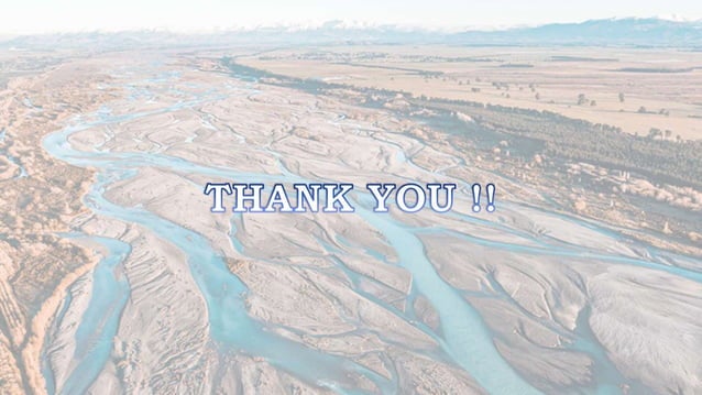 EVOLUTION OF FLUVIAL PATTERNS THROUGH PREVEGETATED EARTH | PPT ...