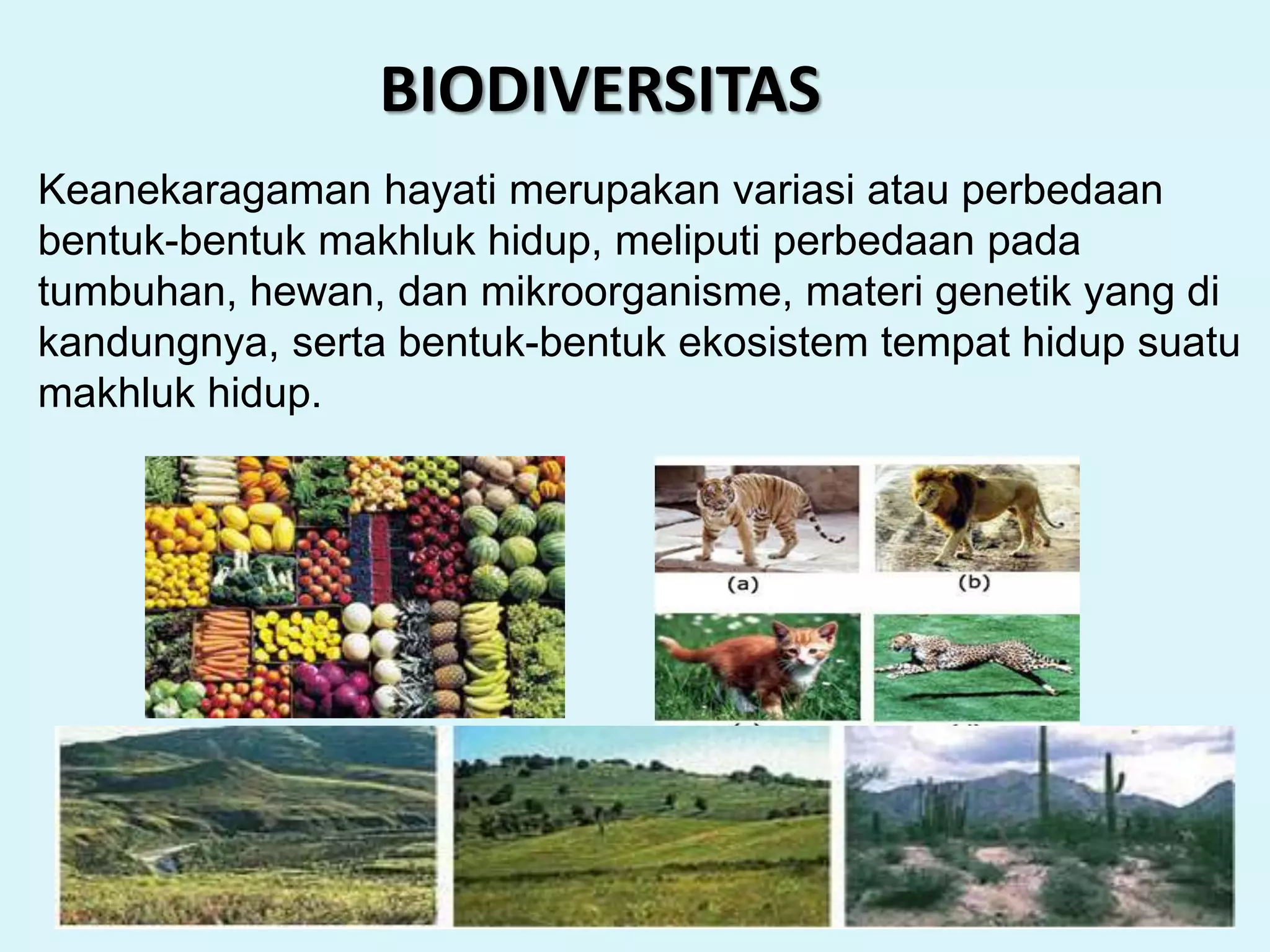 biologi konservasi | PPTX