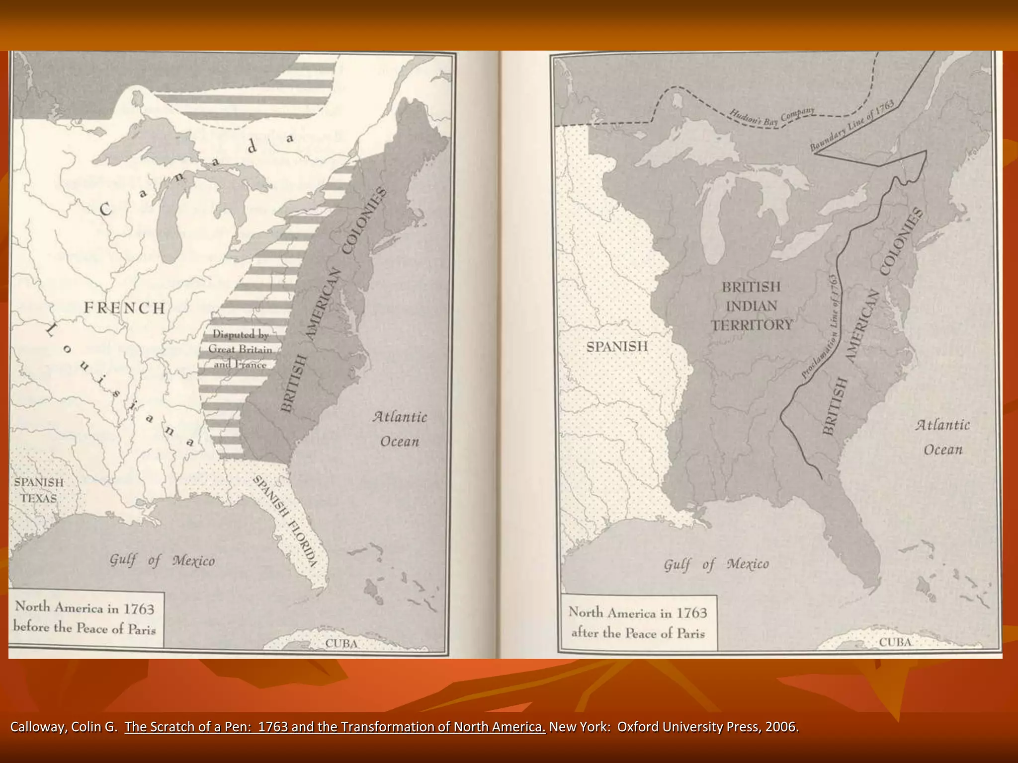 British North America 1763-1787 | PPTX