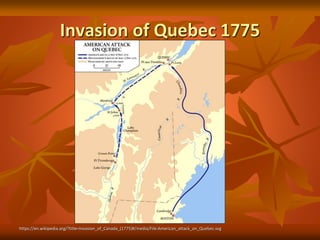 British North America 1763-1787 | PPTX