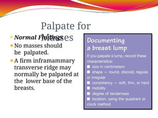 Health Assessment: Breast and Axillae Assessment.pptx
