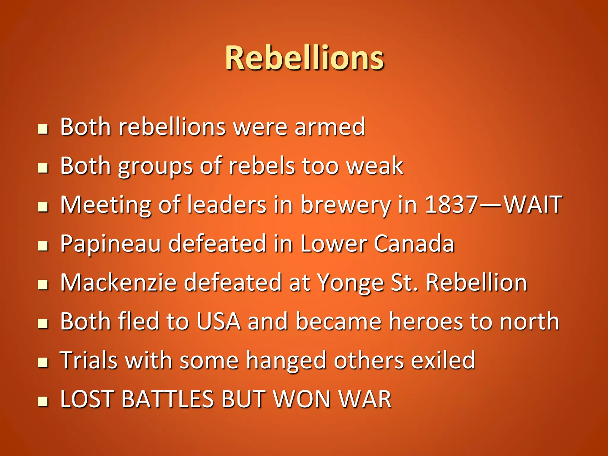 British North America 1787-1867 | PPTX