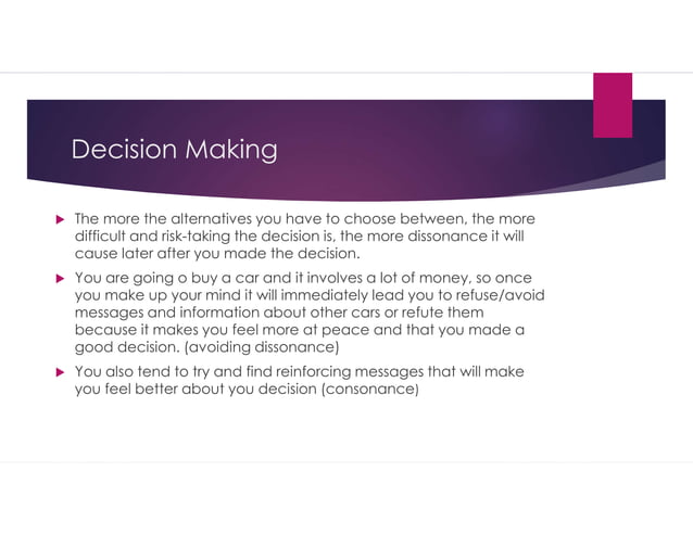 ch7 -Cognitive dissonance pdf for communication theories | PPT