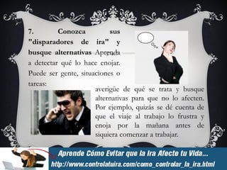 como controlar la ira en el trabajo | PDF