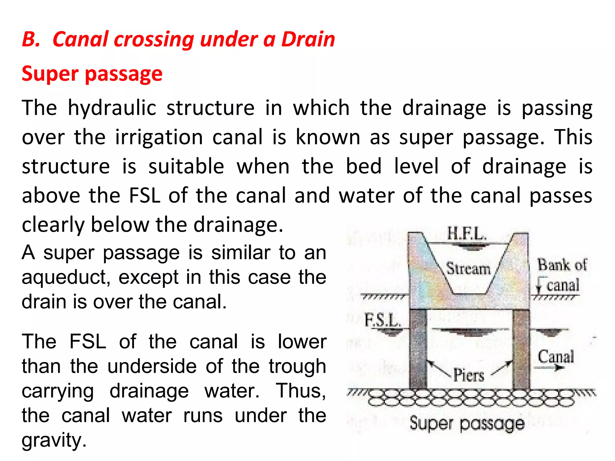 Drainage Engineering (cross drainage structures) | PPT