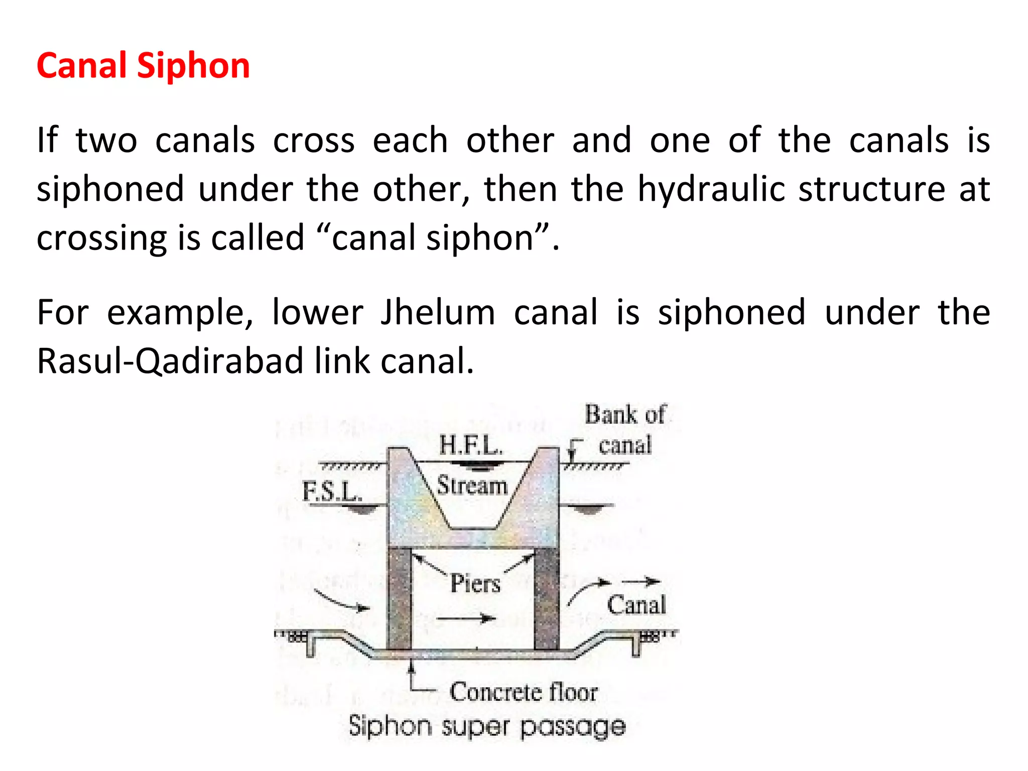 Drainage Engineering (cross drainage structures) | PPT