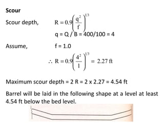 Drainage Engineering (cross drainage structures) | PPT