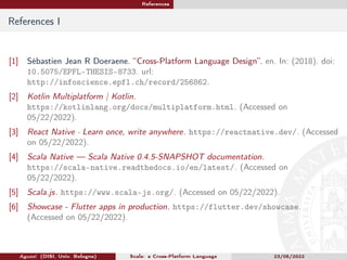 Scala: a Cross-Platform Language | PPT