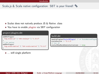 Scala: a Cross-Platform Language | PPT