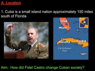 CSEC History Cuban revolution | PPTX
