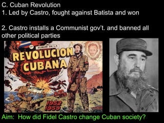CSEC History Cuban revolution | PPT
