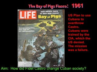 CSEC History Cuban revolution | PPTX