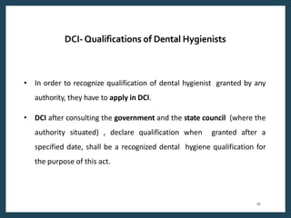 DENTISTS ACT | PPTX | Dental Health | Diseases and Conditions