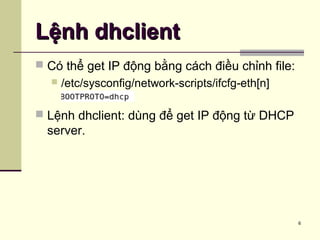 12 dhcp server | PPT