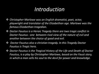 Dr. Faustus: Critical Analysis | PPTX