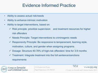 12. effective juvenile justice intervention | PPTX