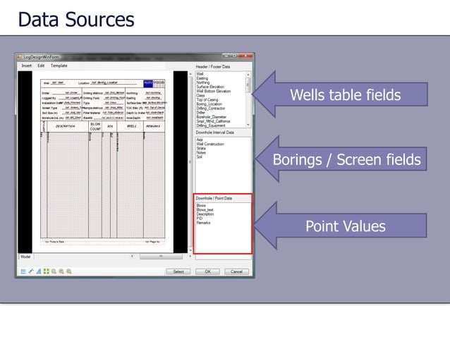 EnviroInsite training workshop - Creating boring logs | PPTX