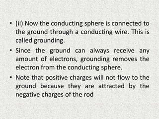 ELECTROSTATIC INDUCTION | PPTX