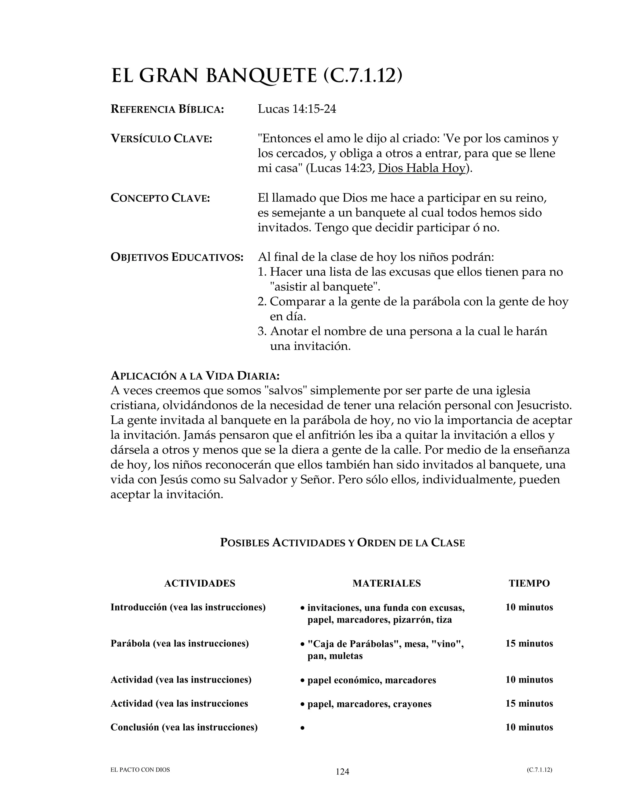 12. el gran banquete | PDF