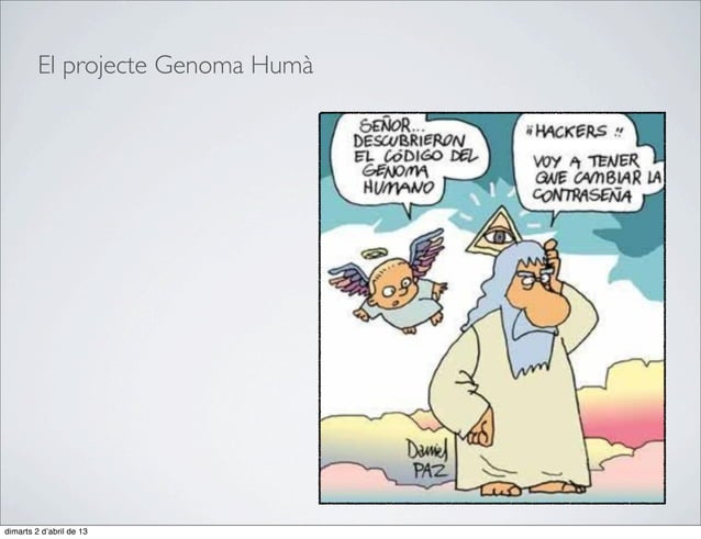 77. El projecte genoma humà | PPT