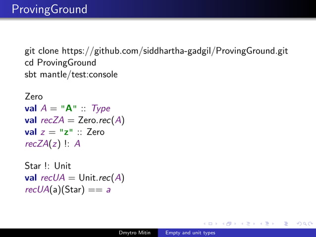 12 - Scala. Empty and unit types | PDF