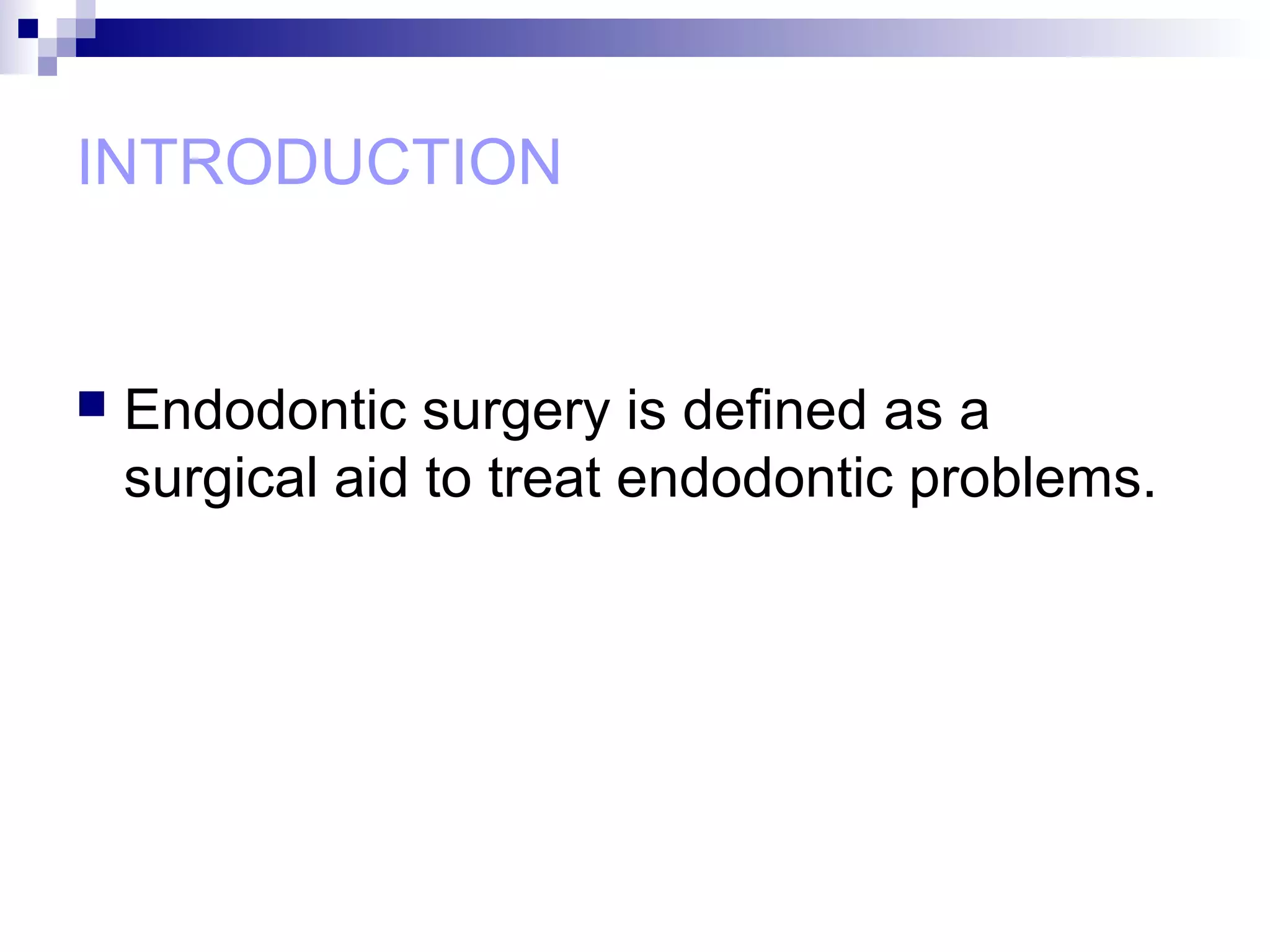 12 endodontic surgical procedures | PPT