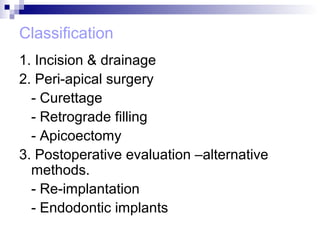 12 endodontic surgical procedures | PPT