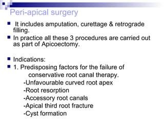 12 endodontic surgical procedures | PPT